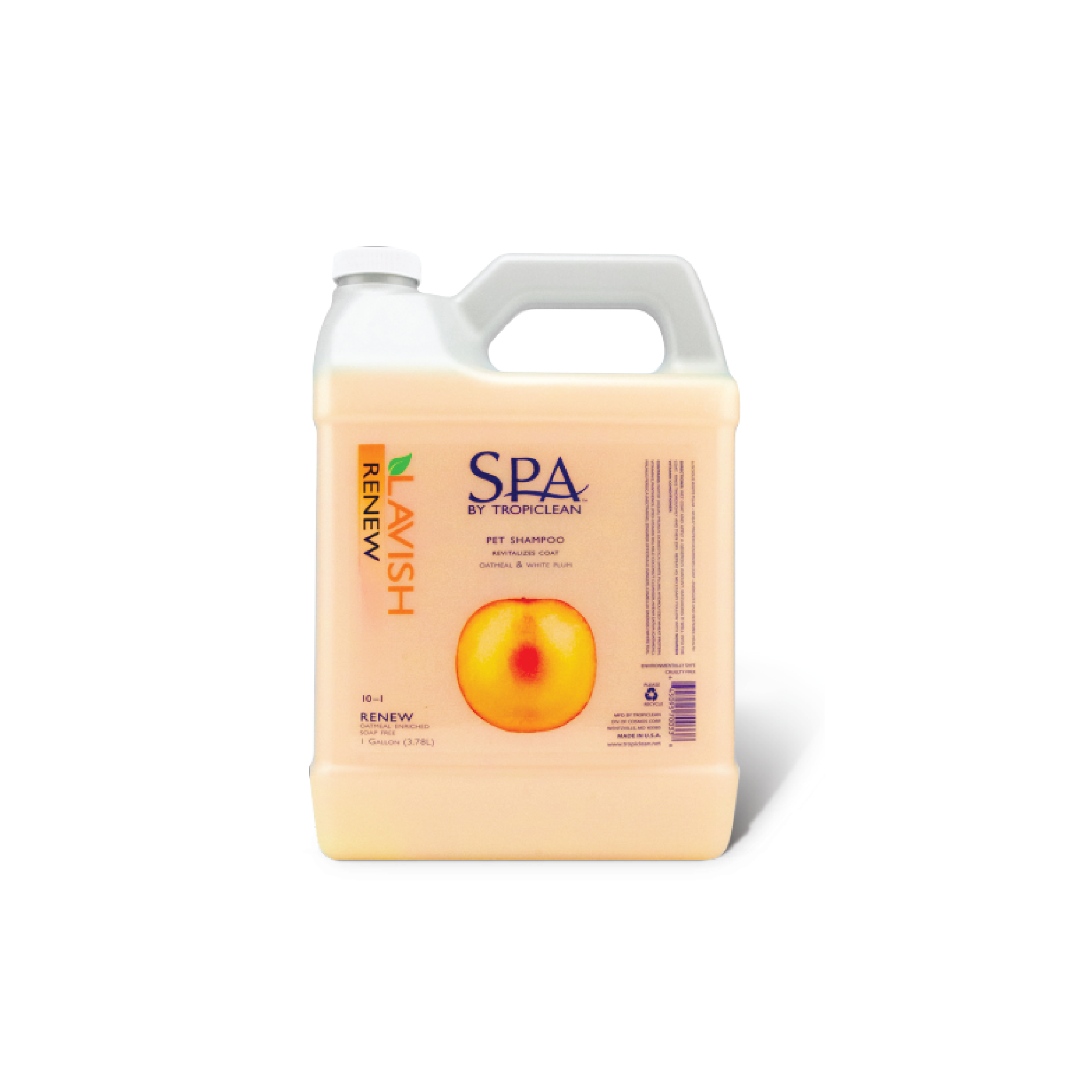 TropiClean – Shampoo For Dogs & Cats Spa Bubble VBath 3.78L – Petway Ltd
