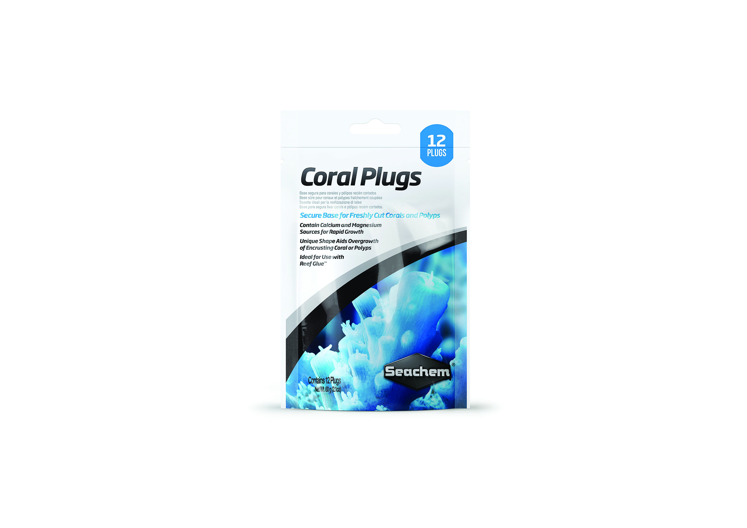 Seachem – Coral Plugs 12pcs – Petway Ltd